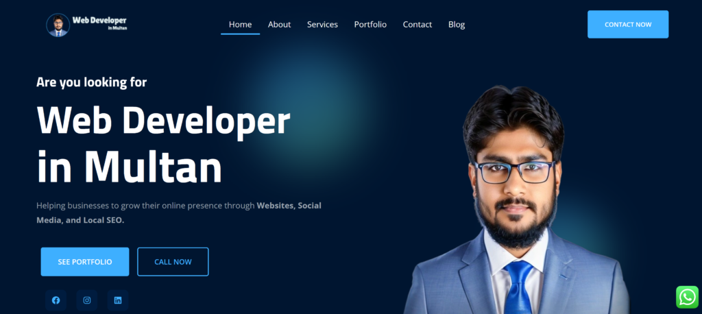 Web Developer in Multan | Web Design & Development Services